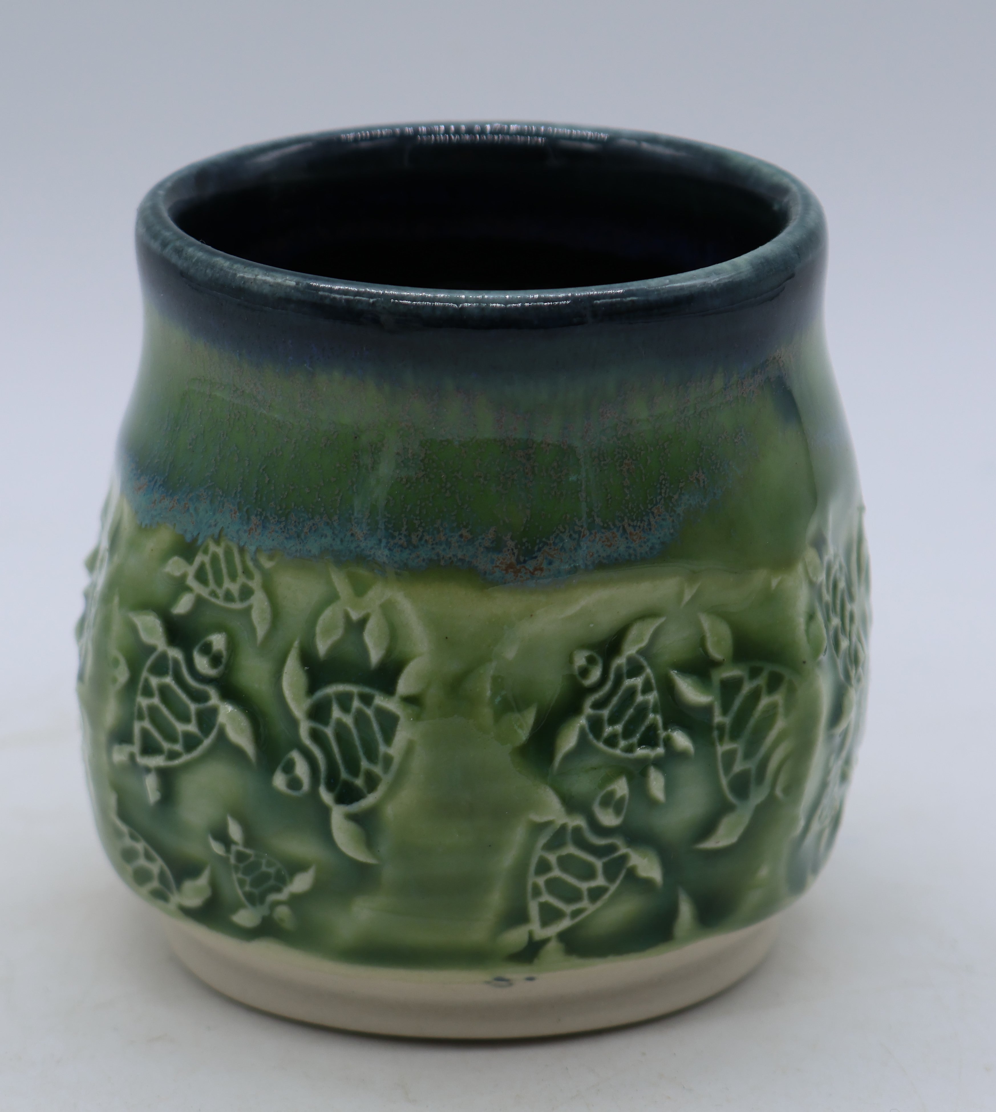 Sea Turtle Cup – Monica Ritenour Pottery